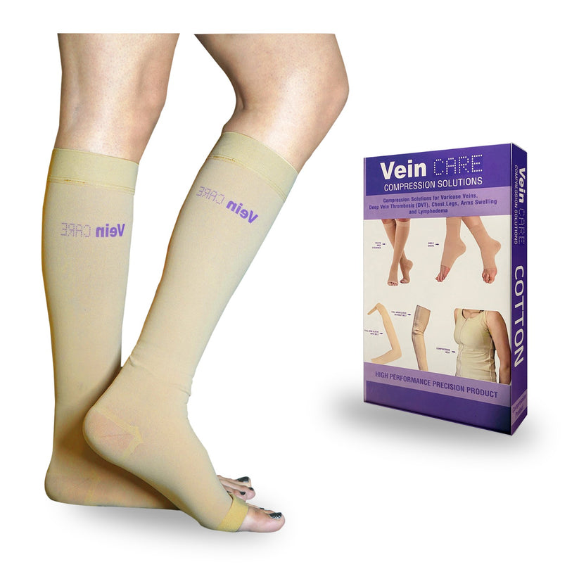 Vein Care Compression Stocking for Varicose Vein & DVT - Below Knee ...